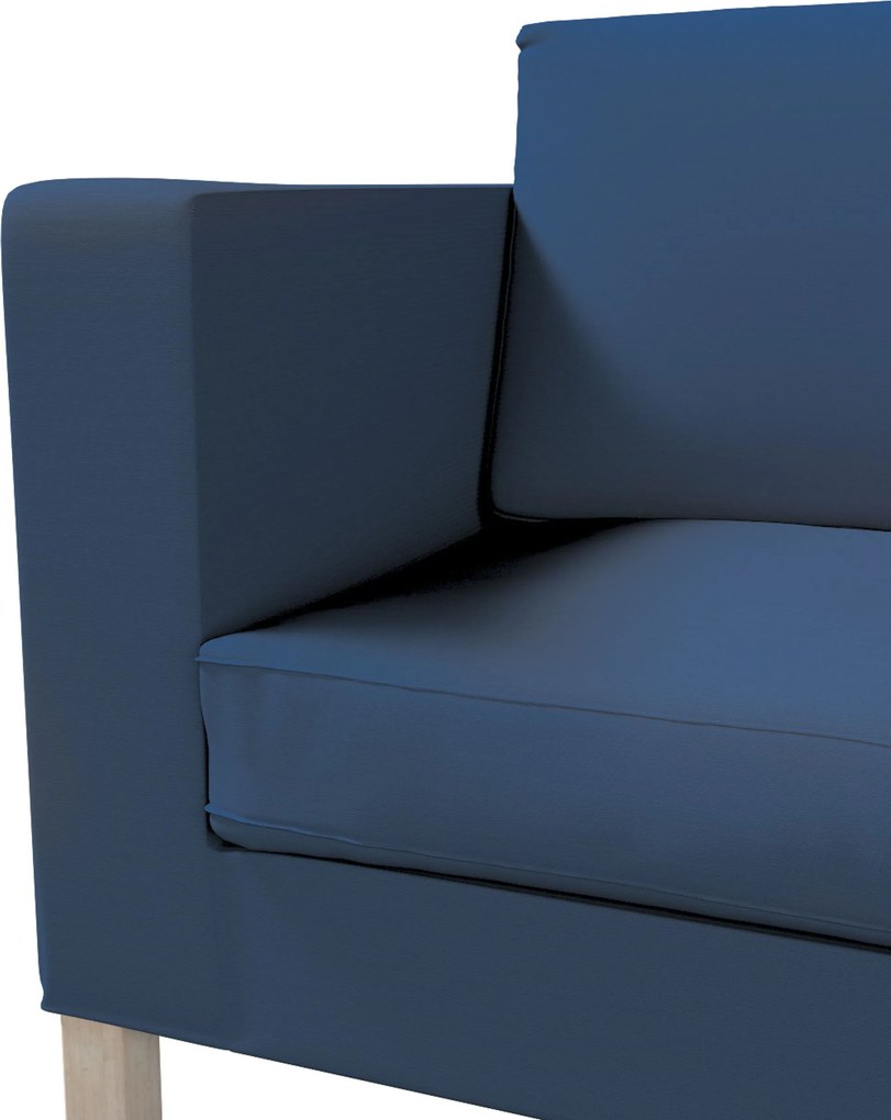 Potah na pohovku IKEA  Karlanda rozkládací, krátký barva tmavě modrá