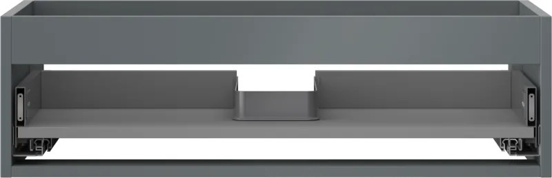 Mexen Box-A, závěsná skříňka 80 cm, 1 zásuvka, grafitová matná, 91AX0-0800-235-1-66