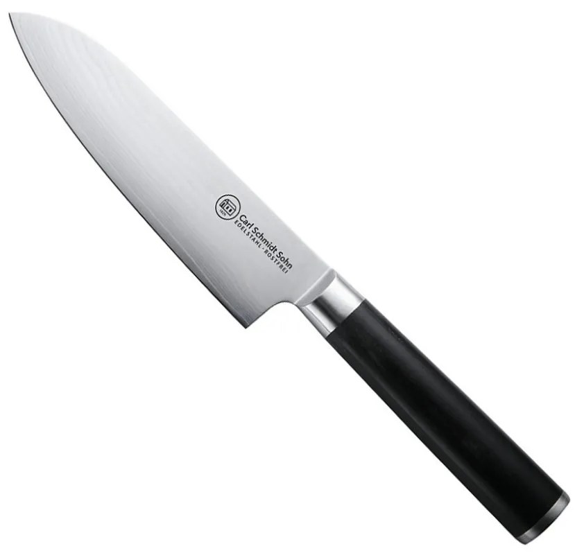 CS SOLINGEN Nůž santoku damascénská nerezová ocel 18 cm KONSTANZ CS-071288