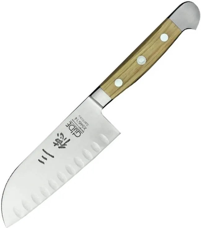 Güde - Solingen Alpha Oliva kuchařský Santoku 14 cm