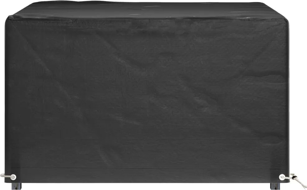 Plachty na zahradní nábytek 2 ks s 8 očky 125x125x75 cm čtverec 3155342