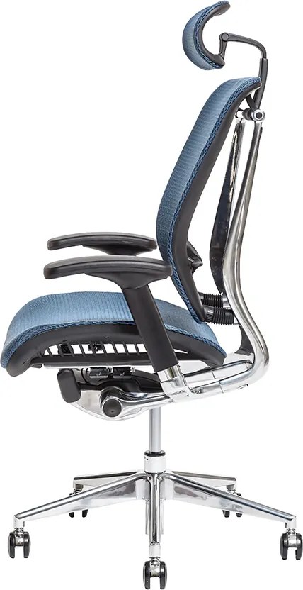 Office Pro Kancelářská ergonomická židle Office Pro LACERTA — více barev, nosnost 150 kg Modrá