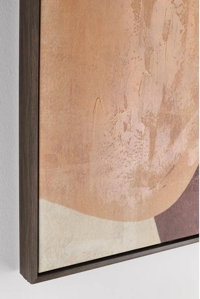 Tištěný/s ručně malovanými prvky obraz s rámem/na plátně 83x123 cm Gallery – Bizzotto