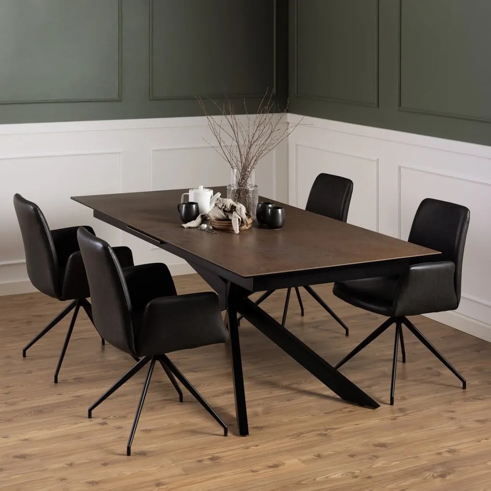 Keramický rozkládací jídelní stůl 100x240 cm Irwine – Actona