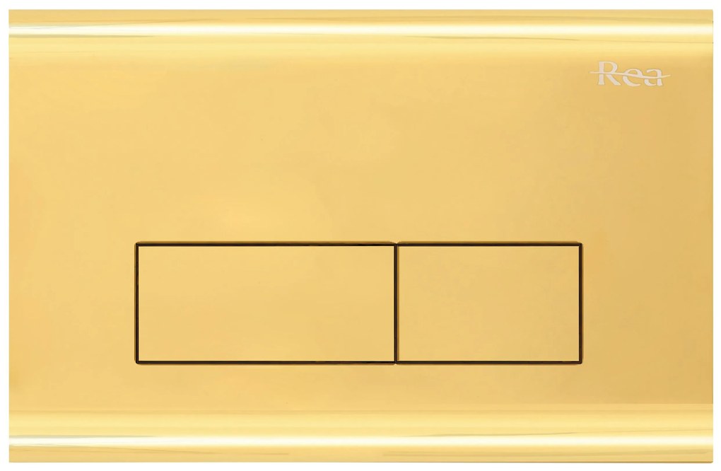 Rea Tlačítko H k podomítkovému WC systému - zlaté