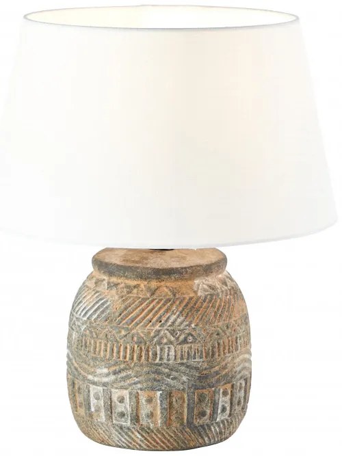 Brilliant93058/20 Keramická stolní lampa AMADORA