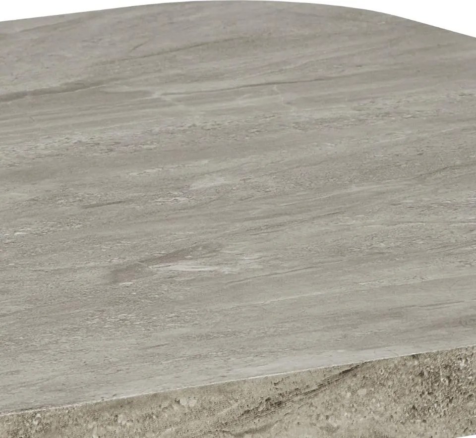 Konferenční stolek Solano 60 cm mramor šedý