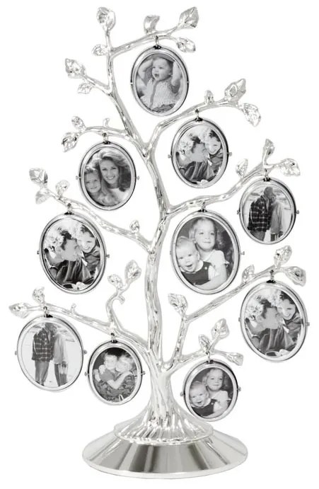 Zilverstad Fotorámeček Family Tree, 12 fotek, lesklý