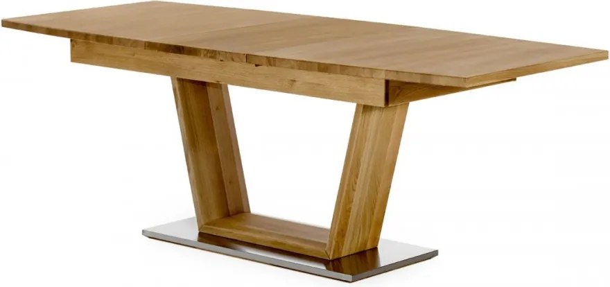 Vystavený jídelní stůl PINOT 160 x 90 cm– dub lak
