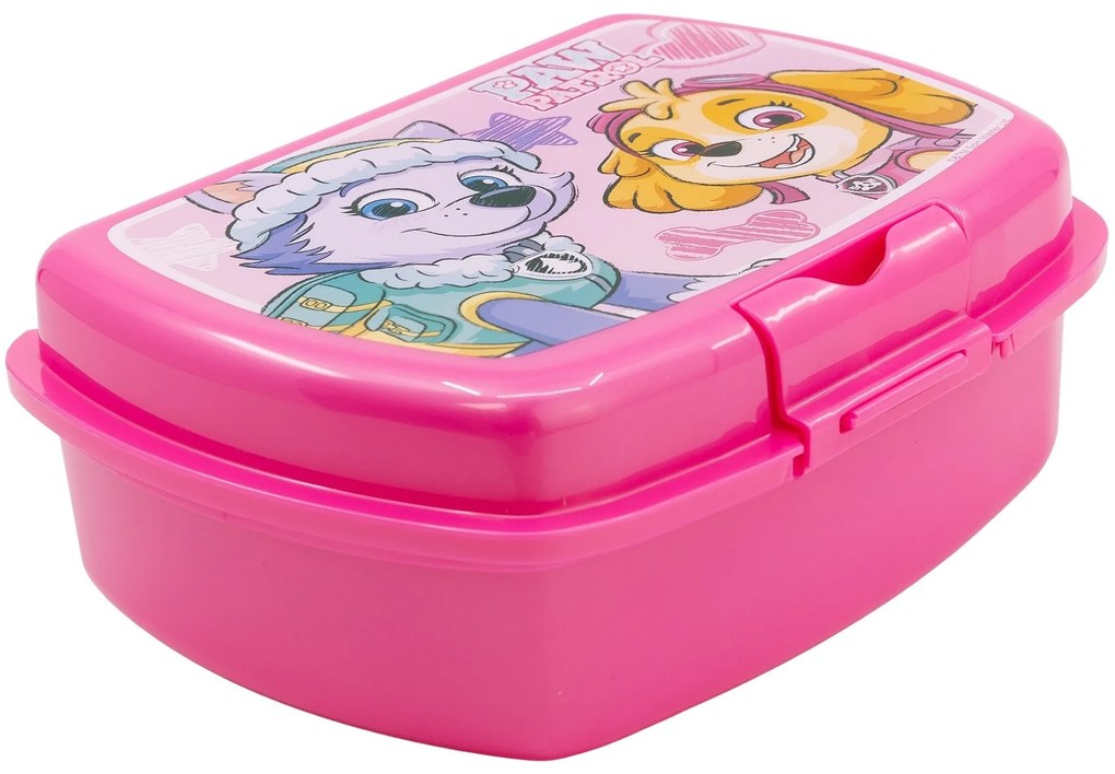 Box na svačinu pro holky Tlapková patrola / Paw Patrol s klipsou