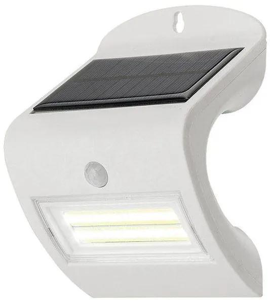 LED nástěnné solární osvětlení s čidlem OPAVA, 2W, denní bílá, IP44 Rabalux OPAVA 007970