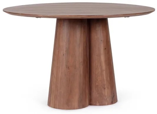 BIZZOTTO Jídelní stůl NASSOR hnědý 120 cm