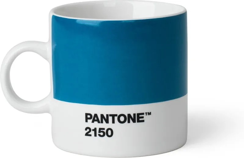 Modrý hrnek Pantone Espresso, 120 ml