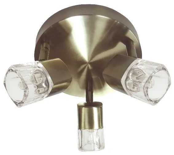 ACA DECOR Přisazené svítidlo NAPLES max. 3x40W/G9/230V/IP20