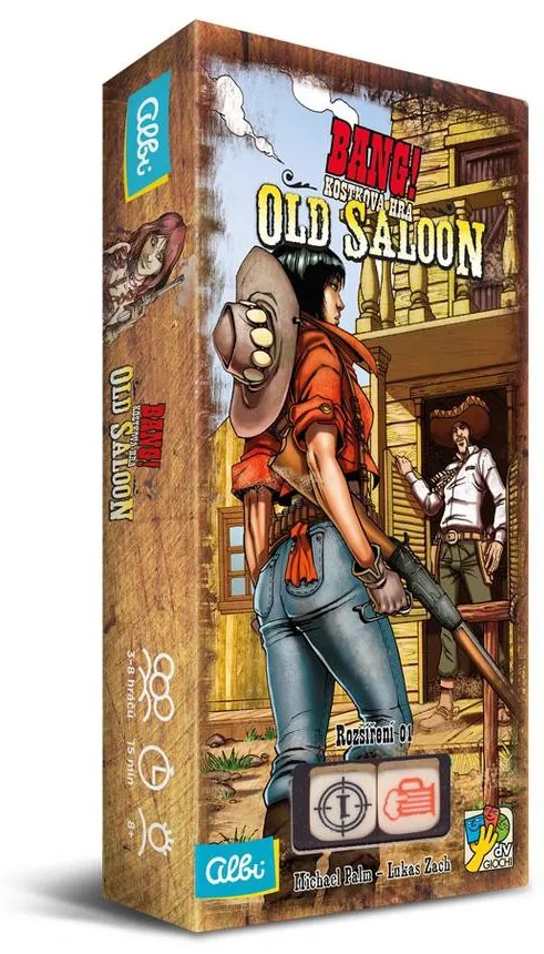 Albi Karetní hra Bang kostky rozšíření - Old Saloon