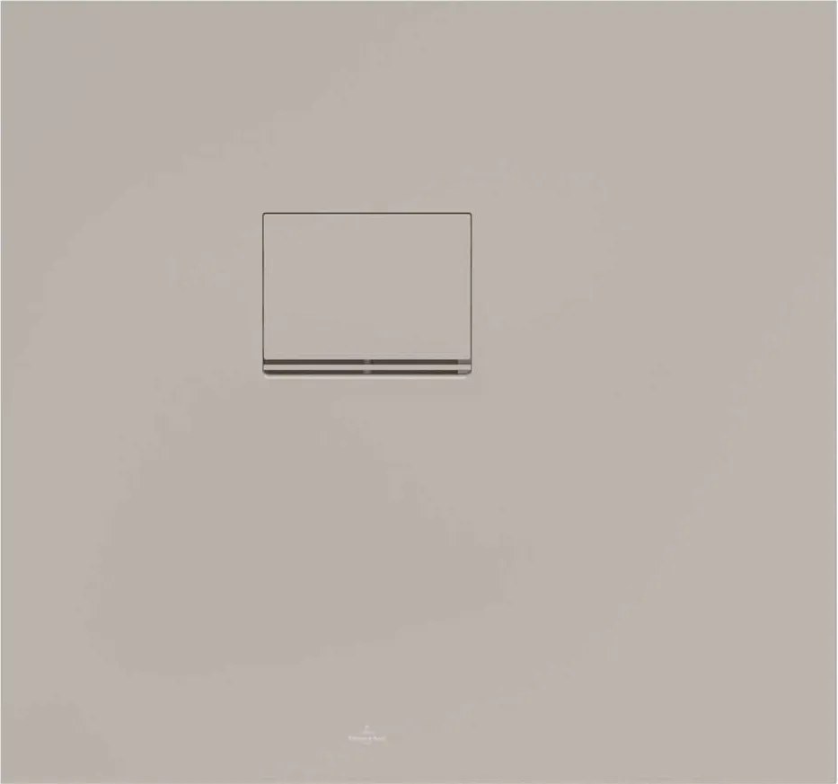 Villeroy & Boch Squaro Infinity - Sprchová vanička, 80x75 cm, Almond UDQ8075SQI2LV-AL