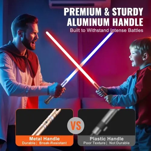 Lightsaber 12 RGB Colors 104,1 cm Mute Sound Dobíjecí Dueling Světlo Sabre