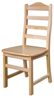 Drewmax KT109 - Dřevěná židle 44x47x100cm - Šedá