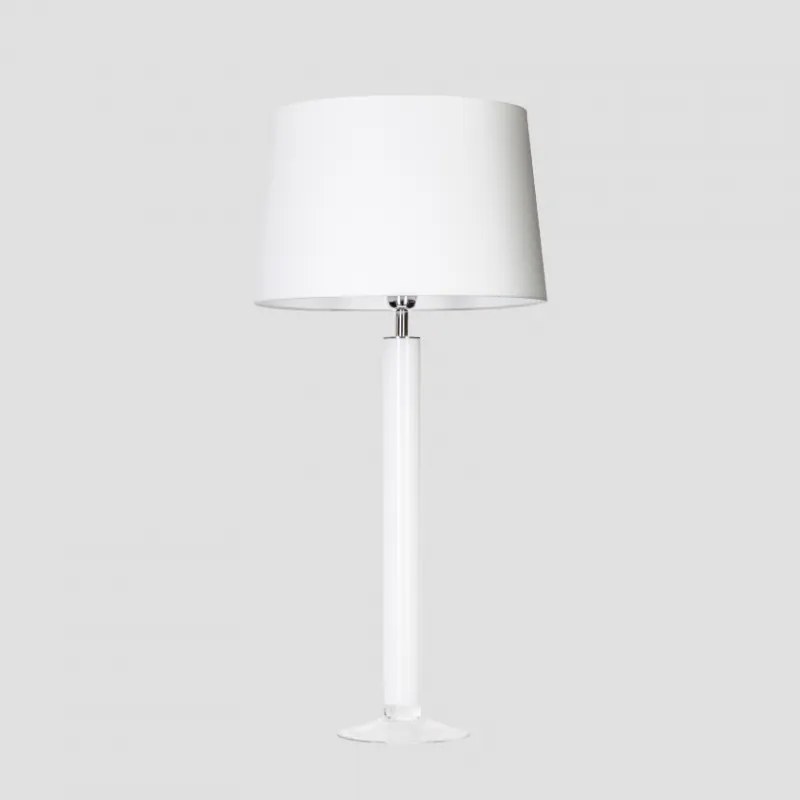 4concepts Designová stolní lampa FJORD WHITE Barva: Černo-bílá