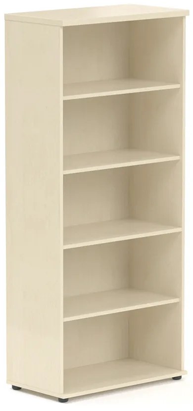 Vysoká skříň Visio 80 x 38,5 x 183,5 cm, javor