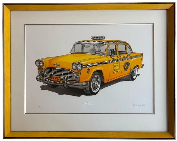 Ptáček Petr - N.Y.C. Taxi | 65.3x51.8