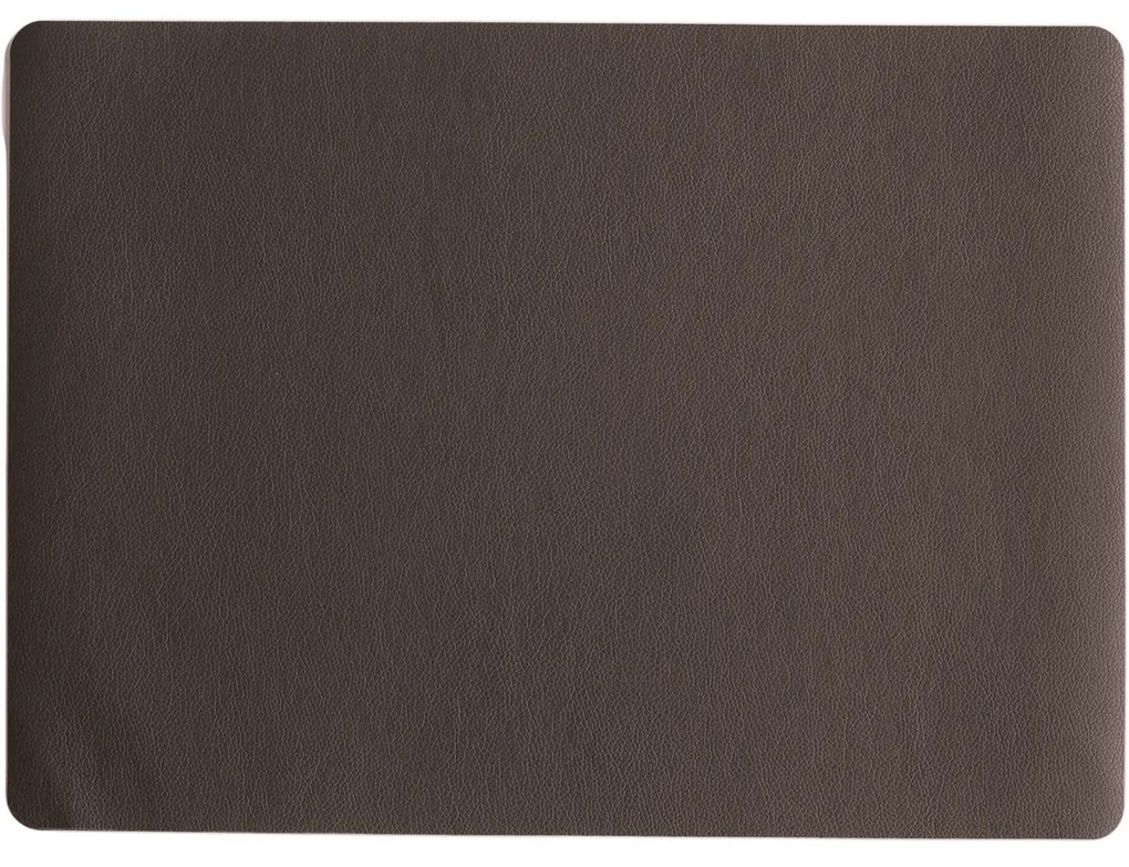 Kožené prostírání ASA Selection 33x46 cm - tmavě hnědé