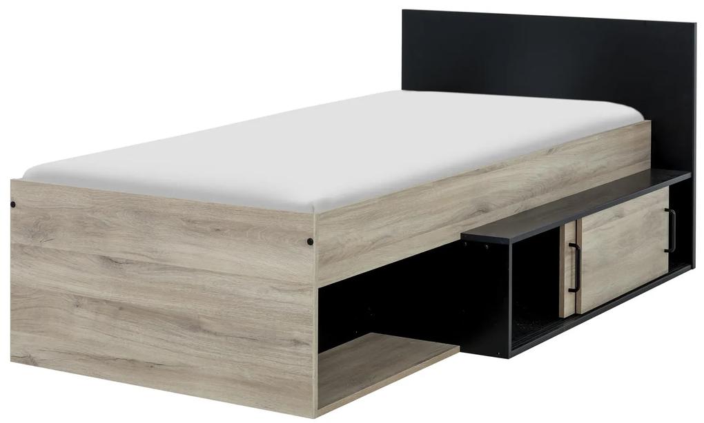 Aldo Kompaktní dětská postel v industriálním designu Erquy
