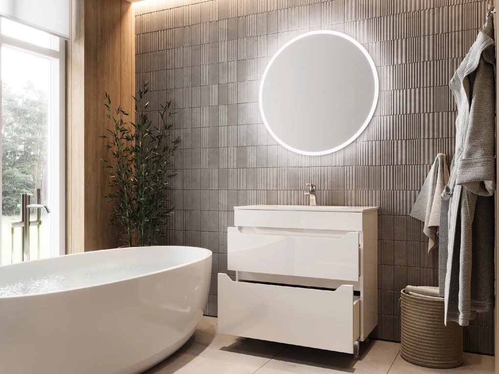 Lavedo Neo White 80 koupelnová skříňka s umyvadlem