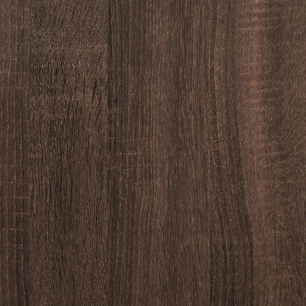 vidaXL 4dílný set koupelnového nábytku kompozitní dřevo [3214689] Barva: dub sonoma