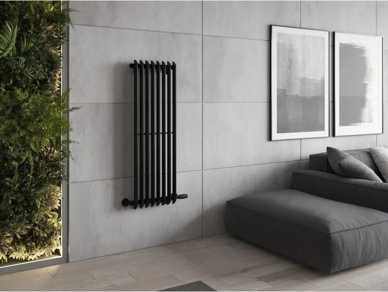Mexen Atlanta, topné těleso 1200x405 mm, 646 W, černá, W211-1200-405-00-70