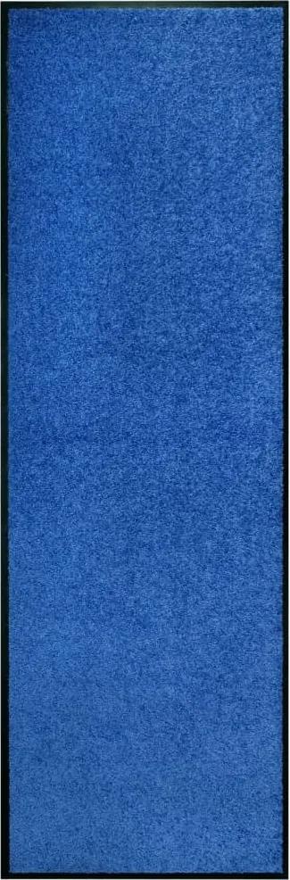 vidaXL Rohožka pratelná 60 x 180 cm [323465] Barva: Modrá