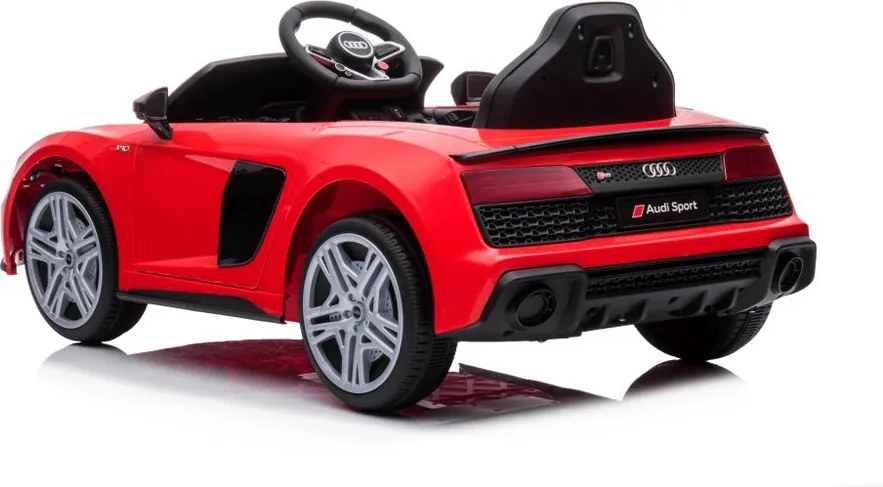 LEAN CARS Elektrické autíčko Audi R8 Lift A300 červené