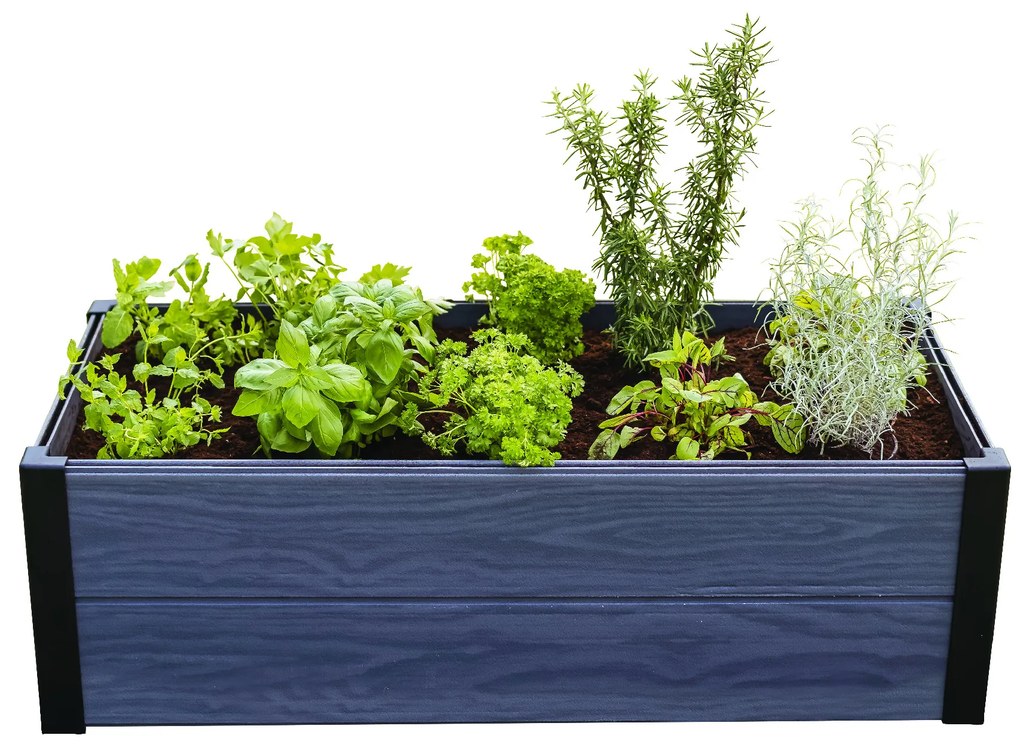 KETER Vyvýšený záhon - Maple trough, Grafit