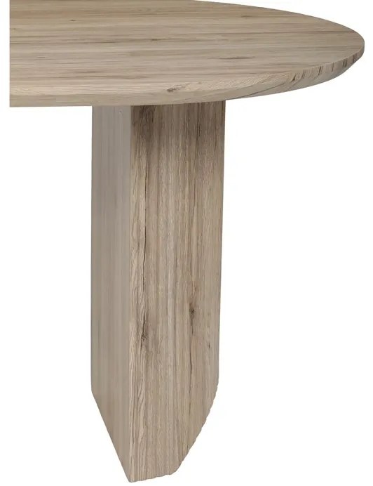 Autronic Jídelní stůl SORETO — 200x100x77 cm, MDF, dekor dub/ ořech Tmavě hnědá