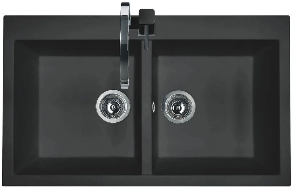 Sinks Sinks AMANDA 860 DUO Metalblack