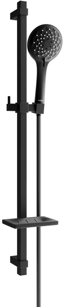 Mexen sprchový set DQ74, černá, 785744581-70