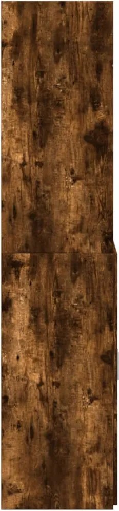 Skříň highboard kouřový dub 80 x 42,5 x 185 cm kompozitní dřevo 3281382