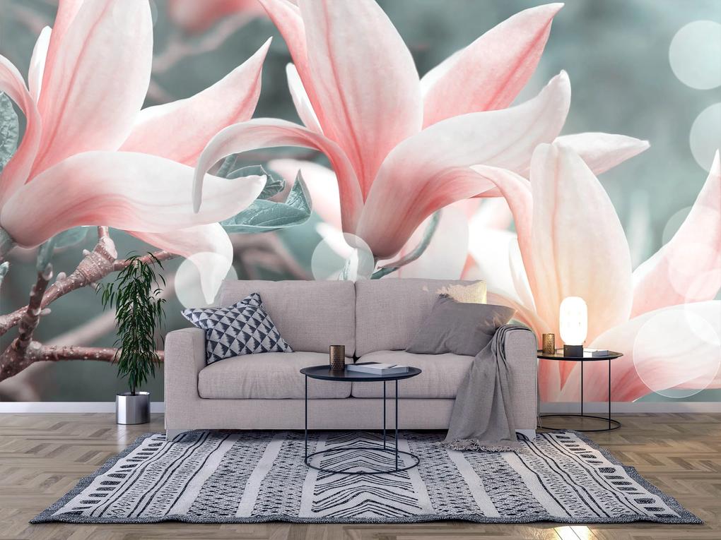 Malvis ® Tapeta Moderní magnolie Vel. (šířka x výška): 144 x 105 cm