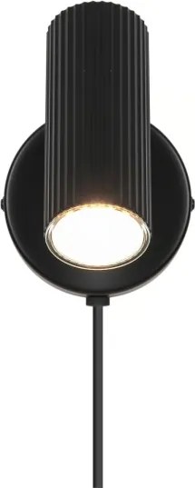 Nordlux - Nástěnné bodové svítidlo VICO 1xGU10/5W/230V černá
