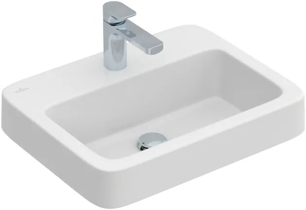 Villeroy & Boch ARCHITECTURA - Zapuštěné umyvadlo, 560x440x180 mm, bez přepadu, bílá alpin CeramicPlus 419356R1