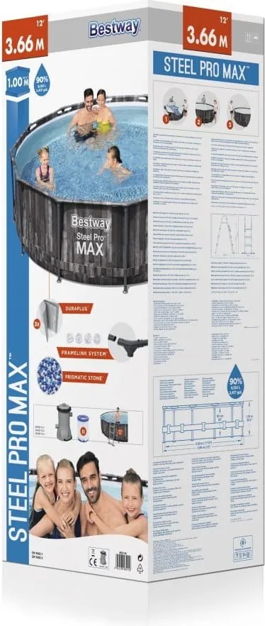 Bestway 5614X Zahradní bazén Steel Pro Max 366 x 100 cm