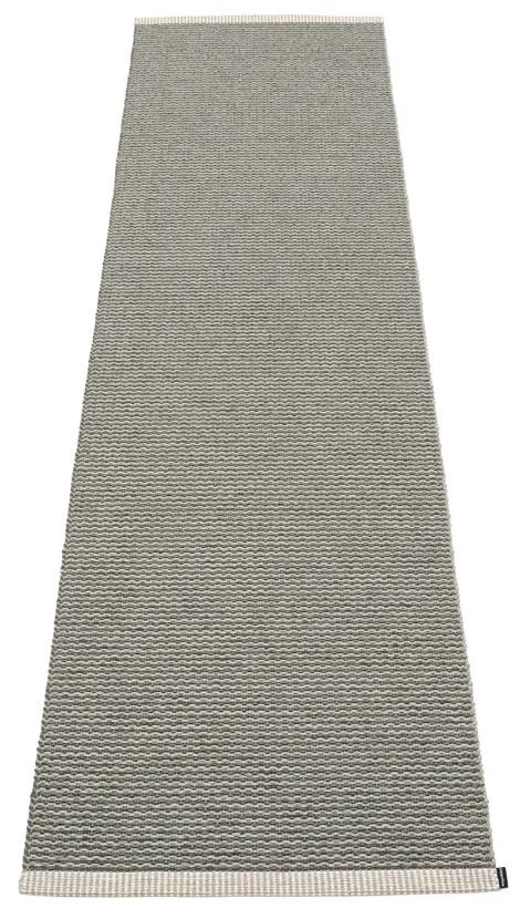 Vinylový koberec Pappelina MONO Charcoal/Warm Grey Velikost pappelina: 60x250 cm