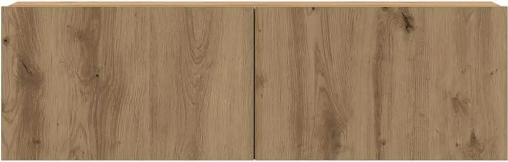 4dílná nástěnná TV skříňka Artisan dub 100 x 30 x 30 cm 3328946