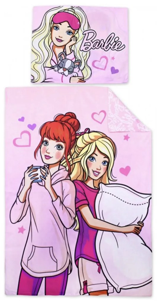 Povleceni Disney Barbie 140x200cm + 90x70 cm SETINO