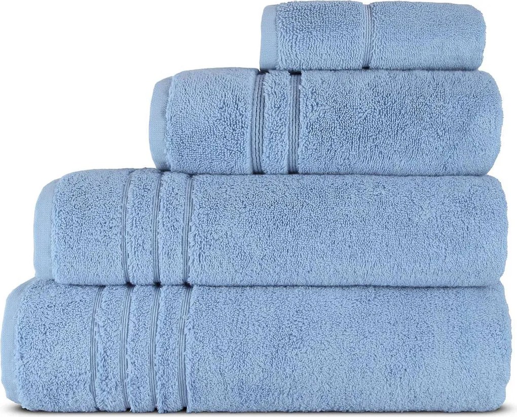 Ručníky a osušky COMFORT DI CASA NUO - středně modrá Velikost: osuška 70 x 140