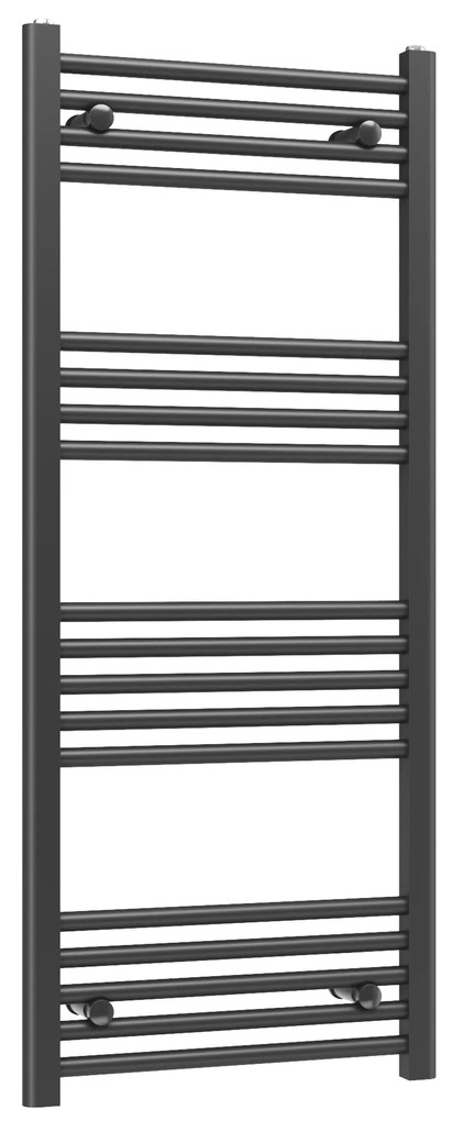 Gamma Erga Basic, topné těleso 1200x500 mm, 482 W, černá, ERG-LAV-BASIC-12050-BK