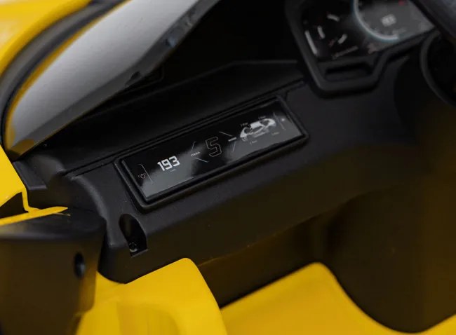 Elektrické autíčko Lamborghini Revuelto žluté