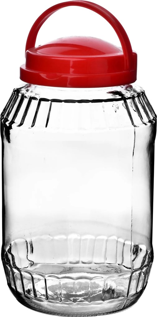 Skleněná dóza s víčkem MOLDI 3,1 l