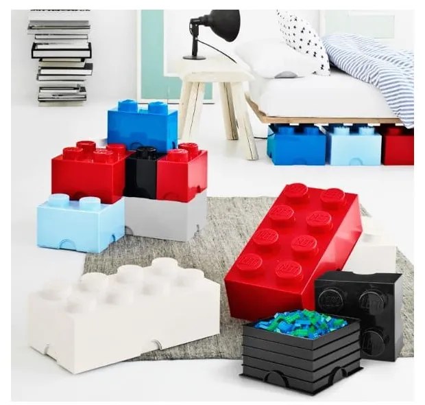 Modrý úložný dvojbox LEGO®