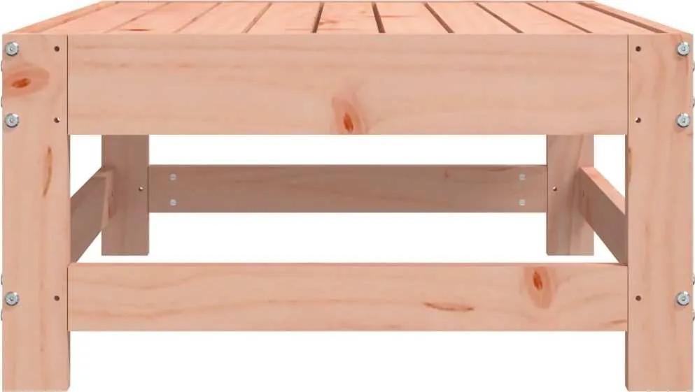 vidaXL Zahradní podnožka šedá masivní borové dřevo [825490] Barva: Černá borovice
